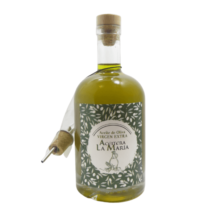 Aceite de Oliva Virgen Extra 50 Cl Cristal con vertedor metálico ...